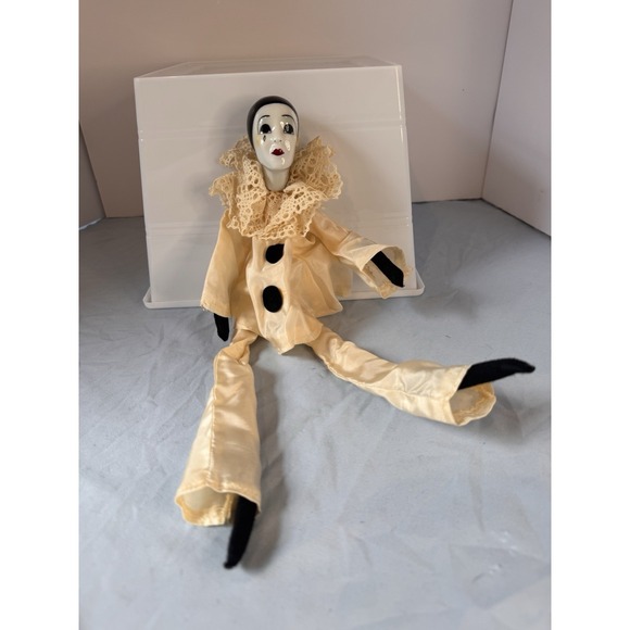 Intimates & Sleepwear | Vintage French Pierrot Doll Boudoir Type ...